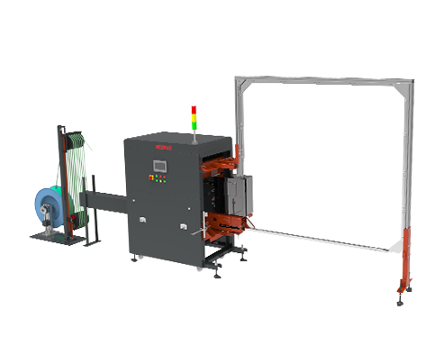 Side strapping machine with Lance_MQSPACK