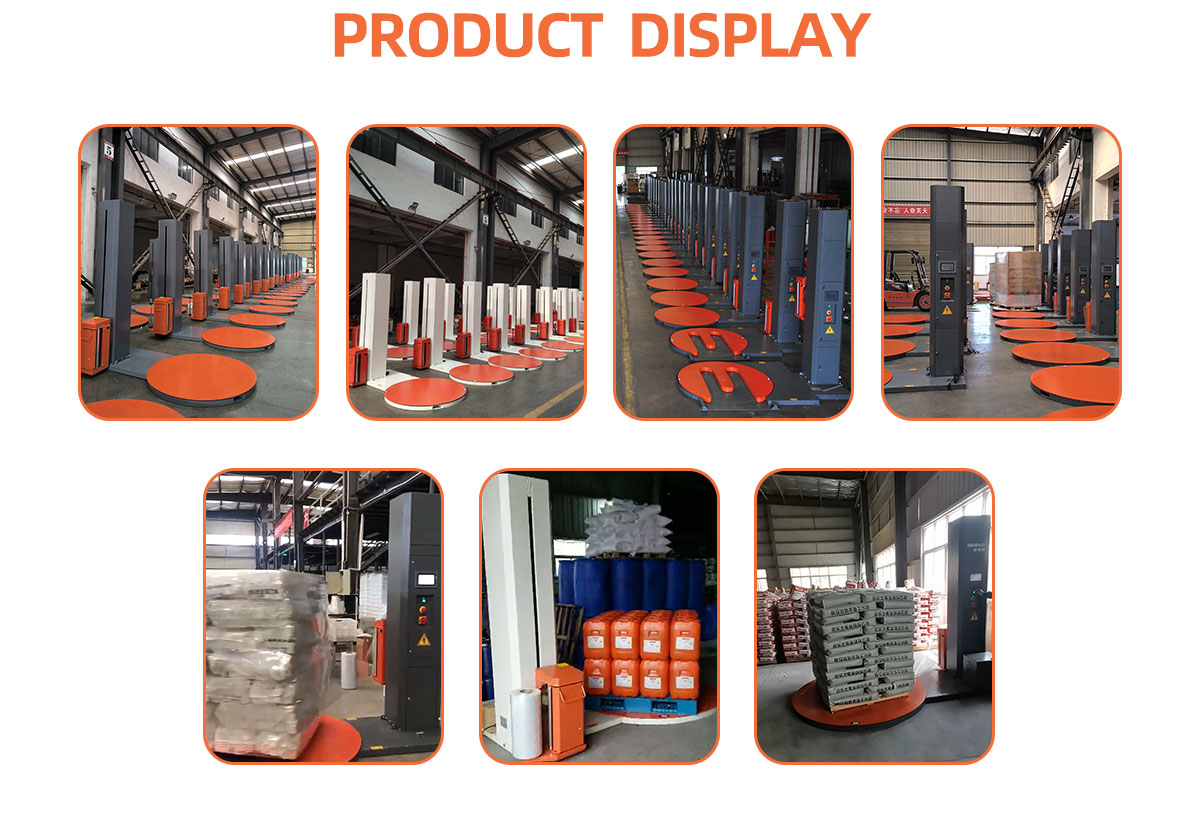 MP206 SEMI-AUTO PRE-STRETCHED PALLET WRAPPER_MQSPACK